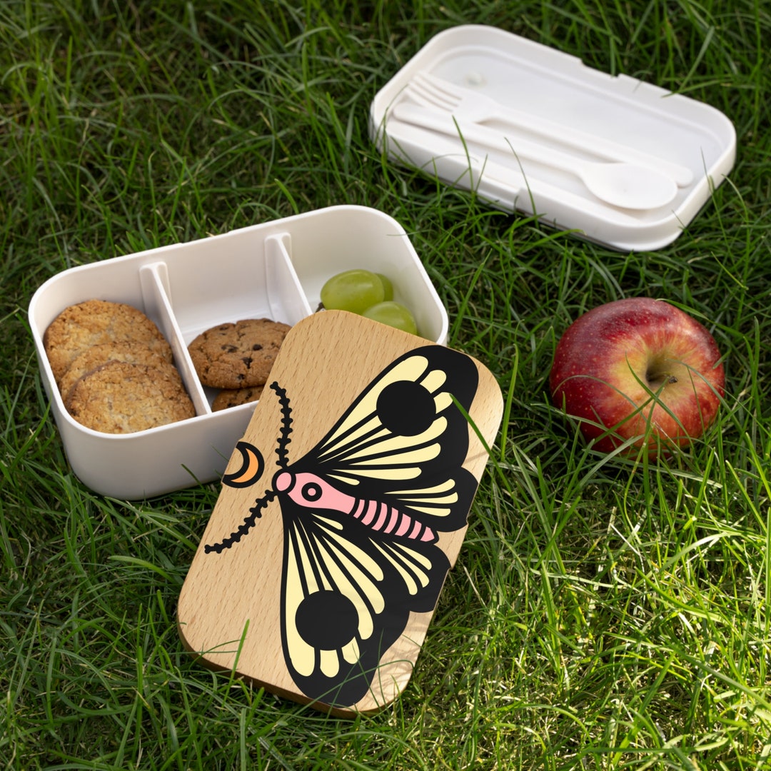 Boho Moth Bento Lunch Box - Etsy