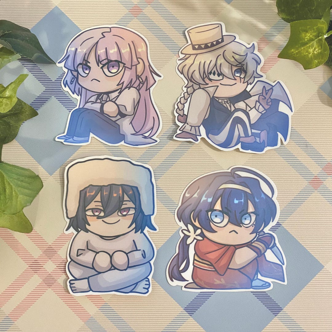 Pt.2 BSD Literature Dogs Matte Stickers - Etsy