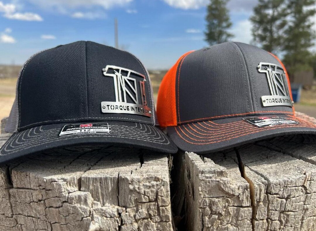Custom Metal Badge Logo Hats for Businesses Personalized Corporate Hats ...
