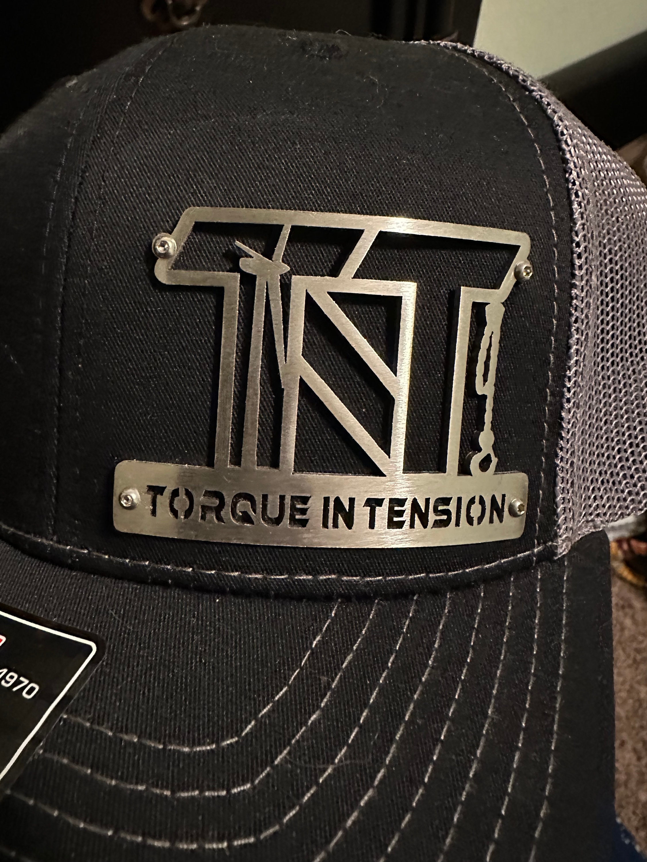 Custom Metal Badge Logo Hats for Businesses Personalized Corporate Hats ...