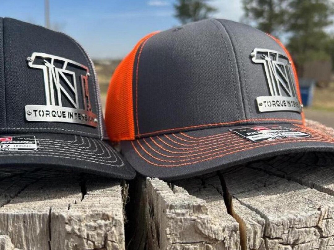 Custom Metal Badge Logo Hats for Businesses - Personalized Corporate ...