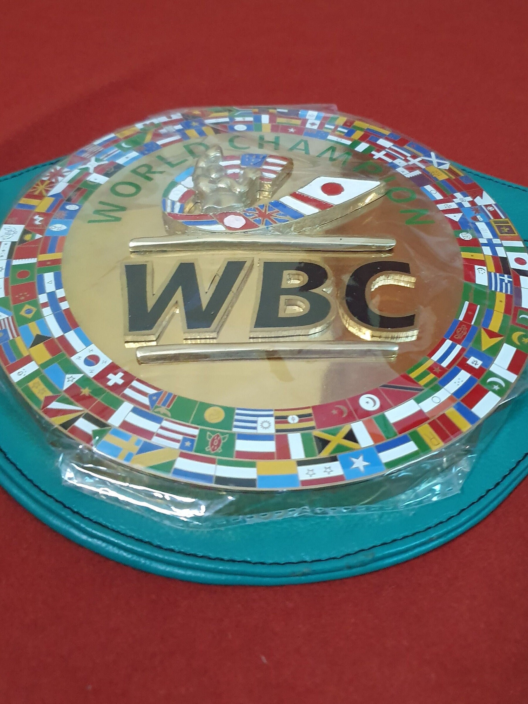 WBC Championships Boxing Belt 3D Leather Strap Adult Size - Etsy