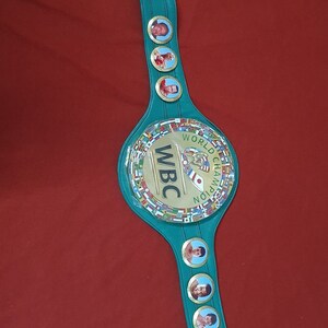 WBC Championships Boxing Belt 3D Leather Strap Adult Size - Etsy