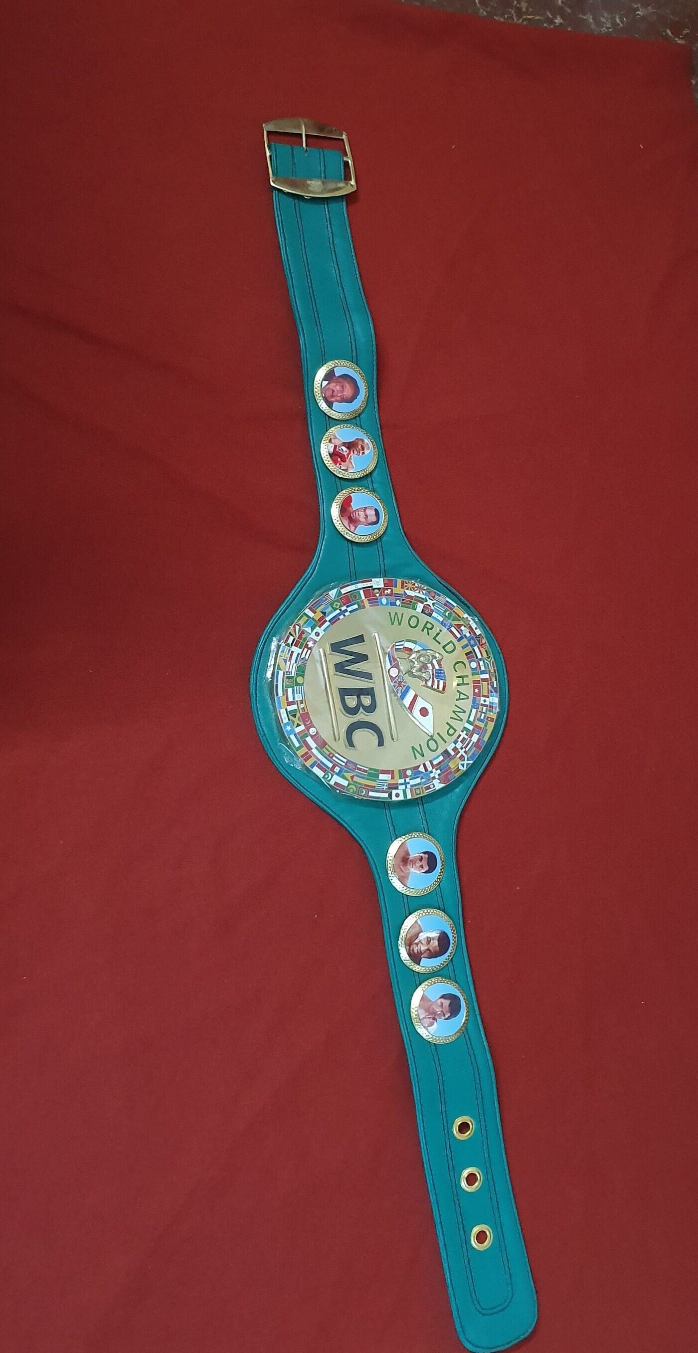 WBC Championships Boxing Belt 3D Leather Strap Adult Size - Etsy