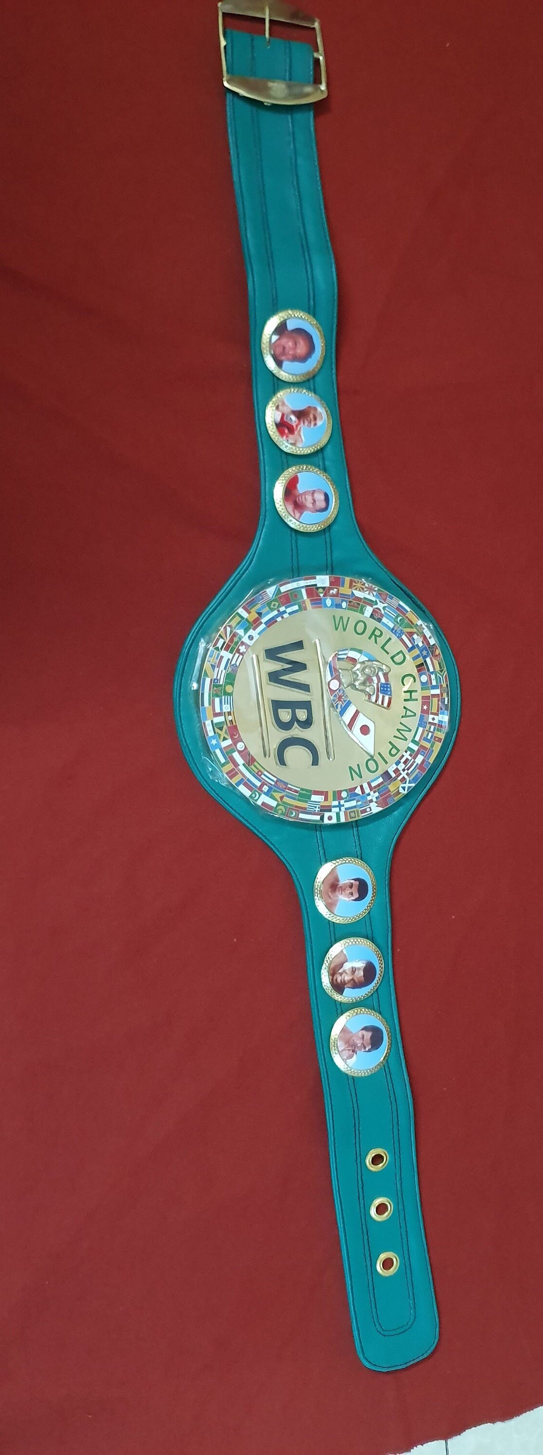 WBC Championships Boxing Belt 3D Leather Strap Adult Size - Etsy