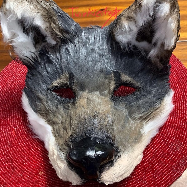 Wolf Mask - Etsy