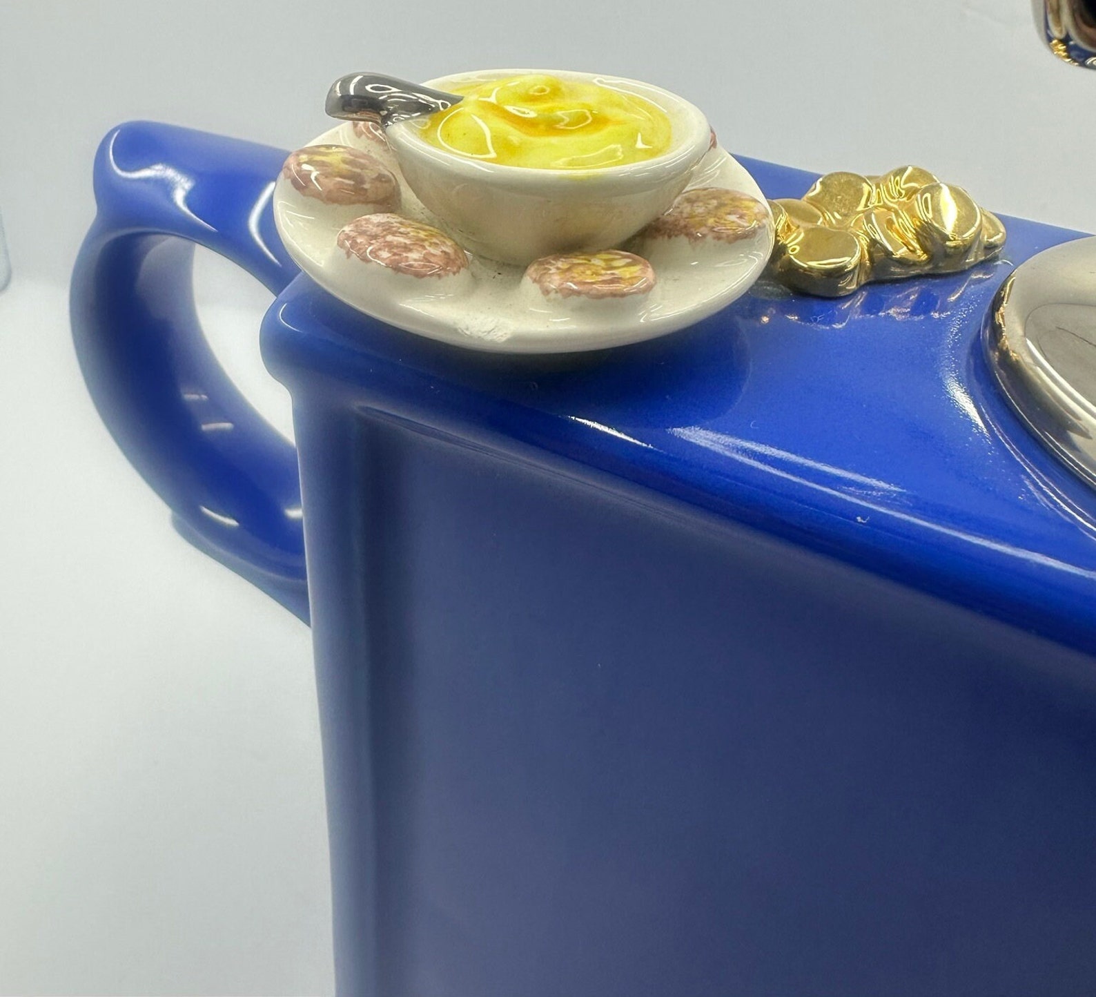 Vintage J. Bailey Hanukkah Piano Teapot Jewish, Limited Edition - Etsy