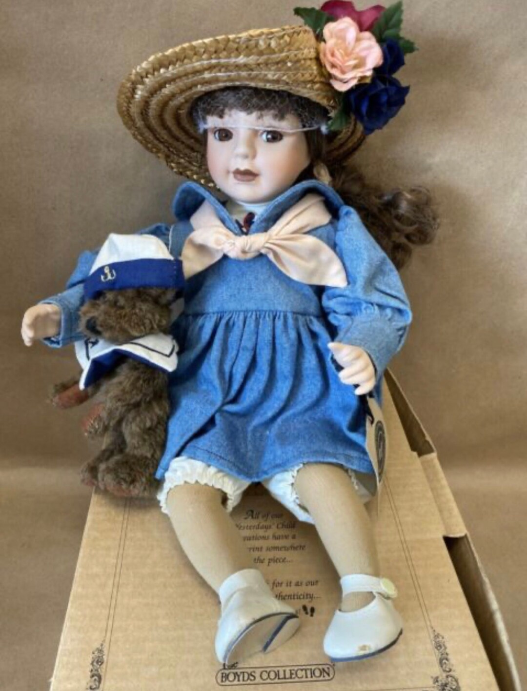 Boyds Yesterdays' Child Collection Limited Edition Porcelain Doll NEW ...