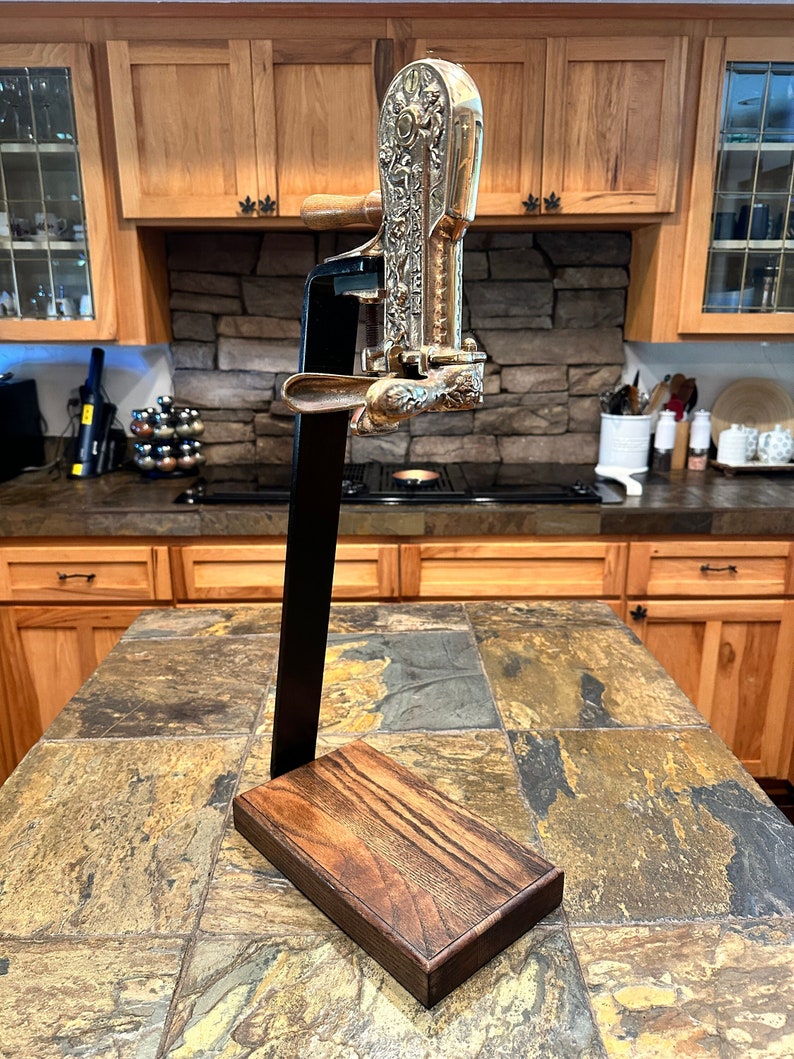Antique Brass Wine Vintner With Stand. Bartop Wine Bottle Opener 24 - Etsy