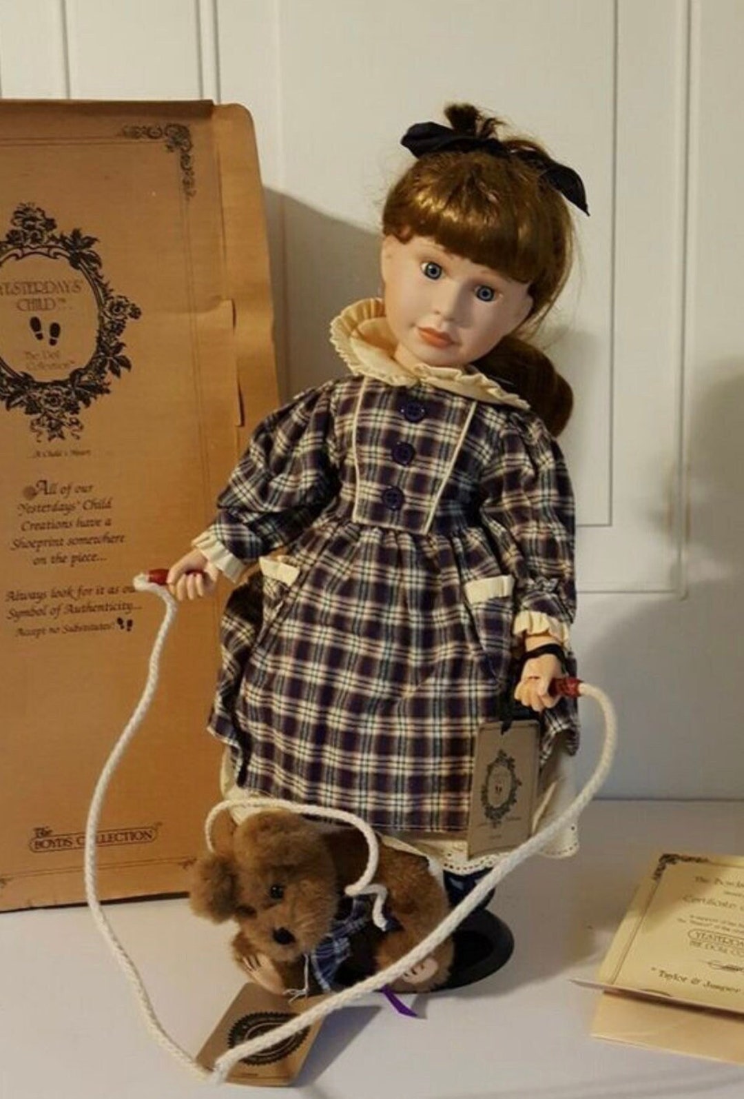 Boyds Yesterdays' Child Collection Limited Edition Porcelain Doll NEW ...