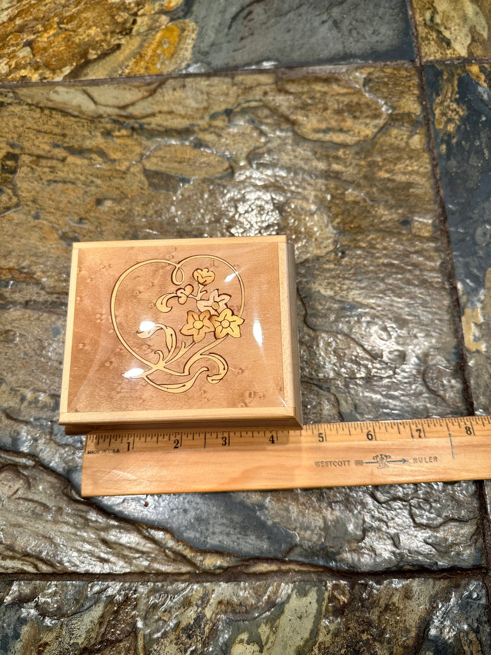 Vintage Lacquered Italian Music Box and Jewelry Ring Box Made in Italy ...