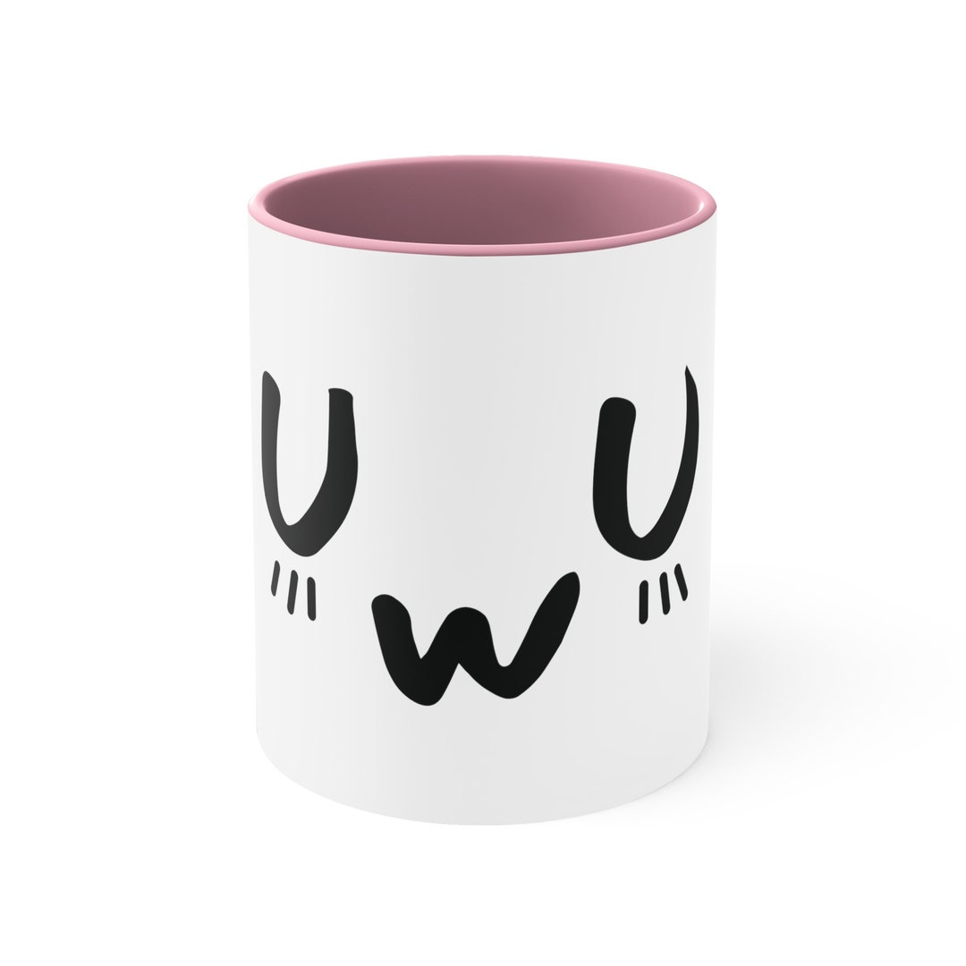 Personalized Uwu Kawai Coffee Mug - Etsy