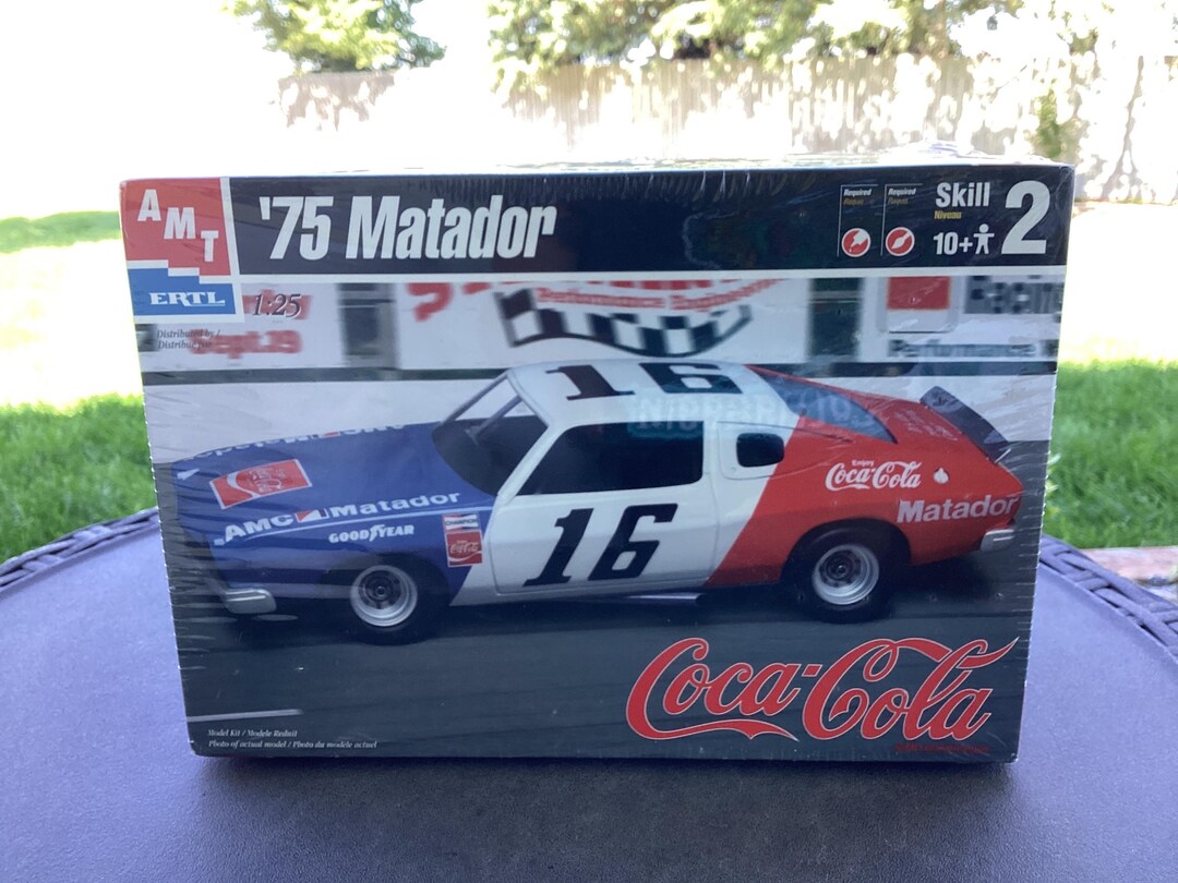 Bobby Allison's Coca-cola 1975 AMC Matador Model Kit - NASCAR ...