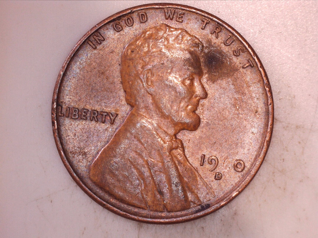 1960 Penny Missing Date on "6" - Etsy