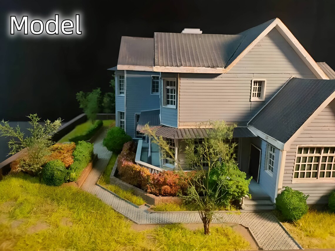 Ultra Detailed Realistic Handmade Scaled House Model Scaled House ...
