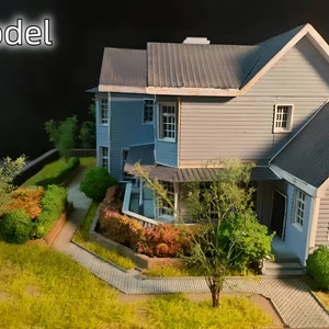 Ultra Detailed Realistic Handmade Scaled House Model | Scaled House ...