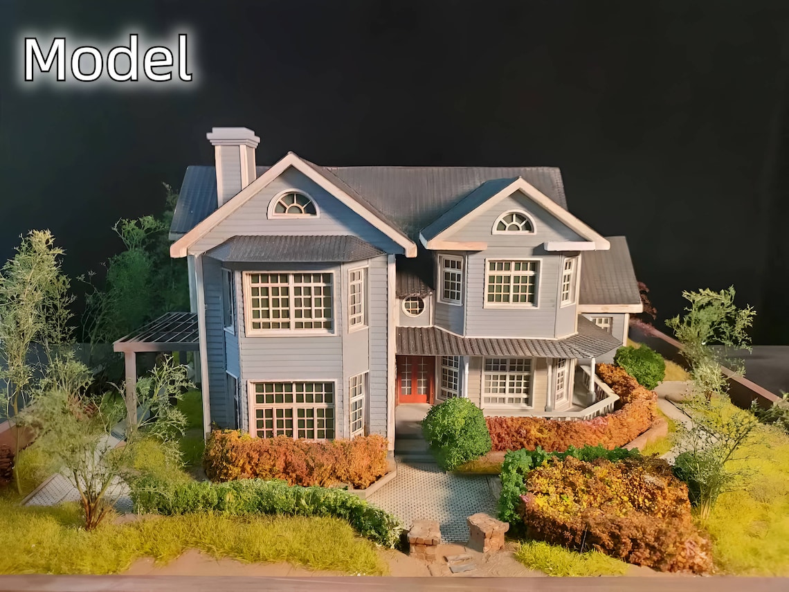 Ultra Detailed Realistic Handmade Scaled House Model | Scaled House ...