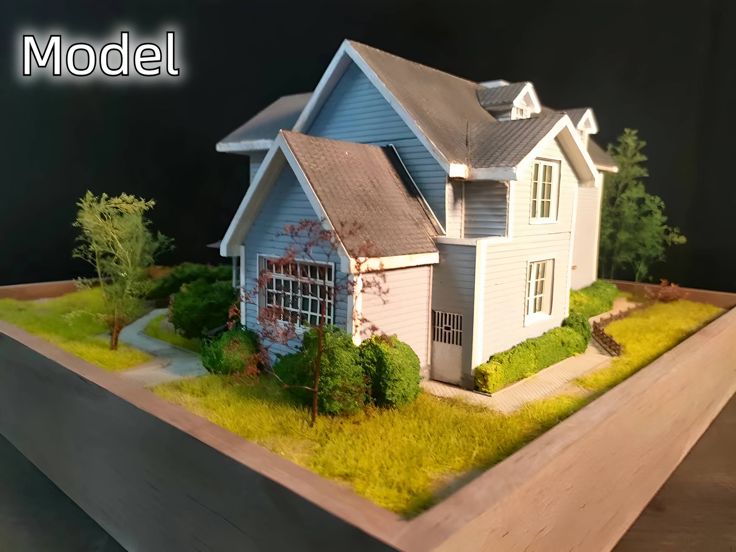 Ultra Detailed Realistic Handmade Scaled House Model Scaled House ...