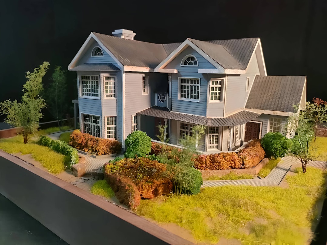 Ultra Detailed Realistic Handmade Scaled House Model | Scaled House ...