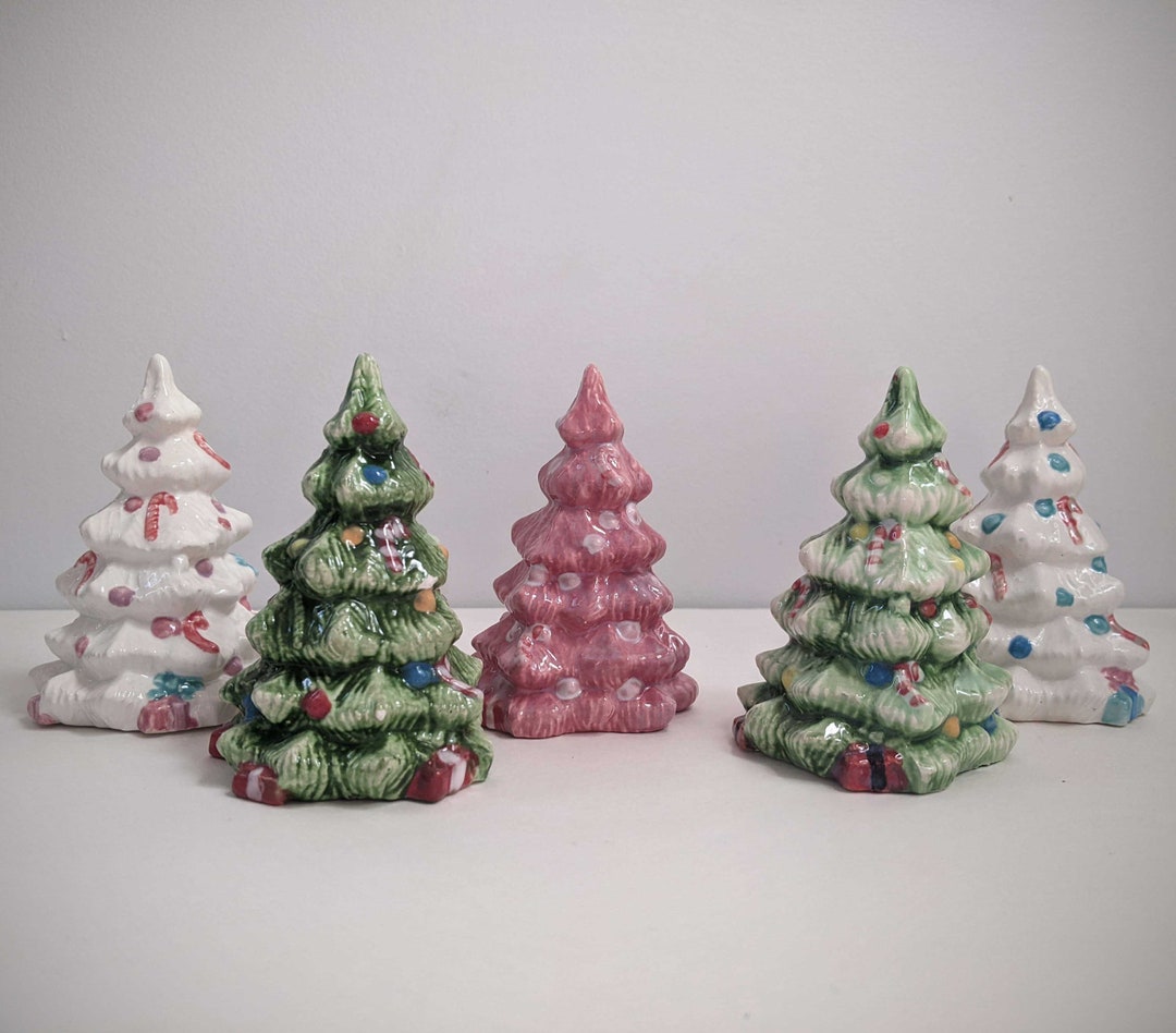Handmade Ceramic Tree, Hand Painted Decor, Perfect for Christmas ...