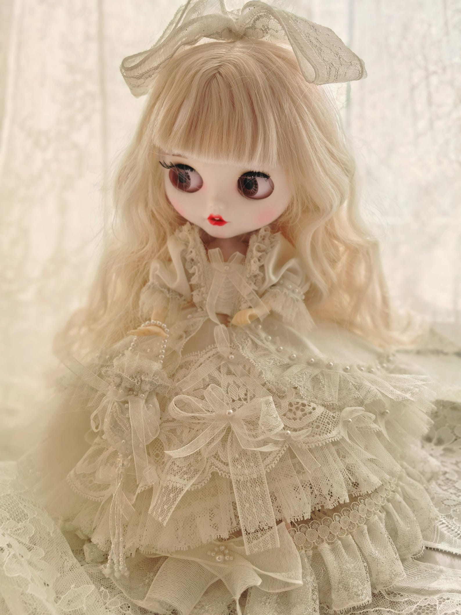 Handmade Blythe Doll Clothing Set: Custom Art Doll Outfit - Etsy