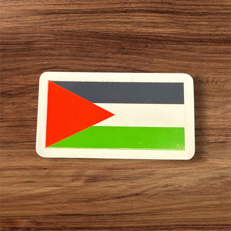 Palestine Flag Vinyl Sticker - Etsy