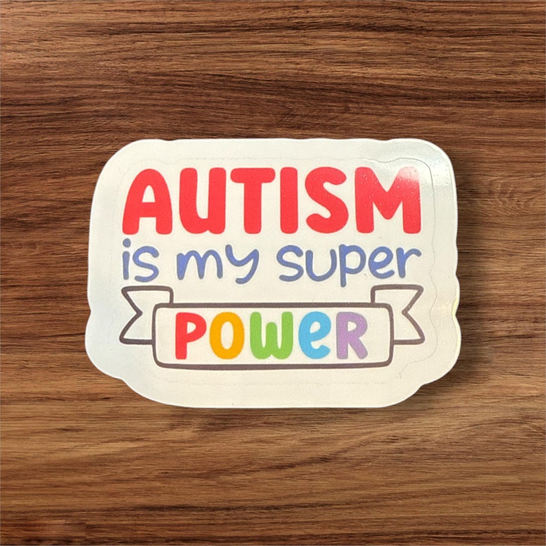 Autism is My Superpower Vinyl Sticker - Etsy
