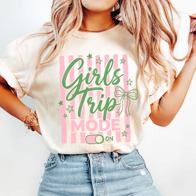 Girls Trip Shirt Comfort Colors®, Matching Vacation Women Shirts, Beach ...