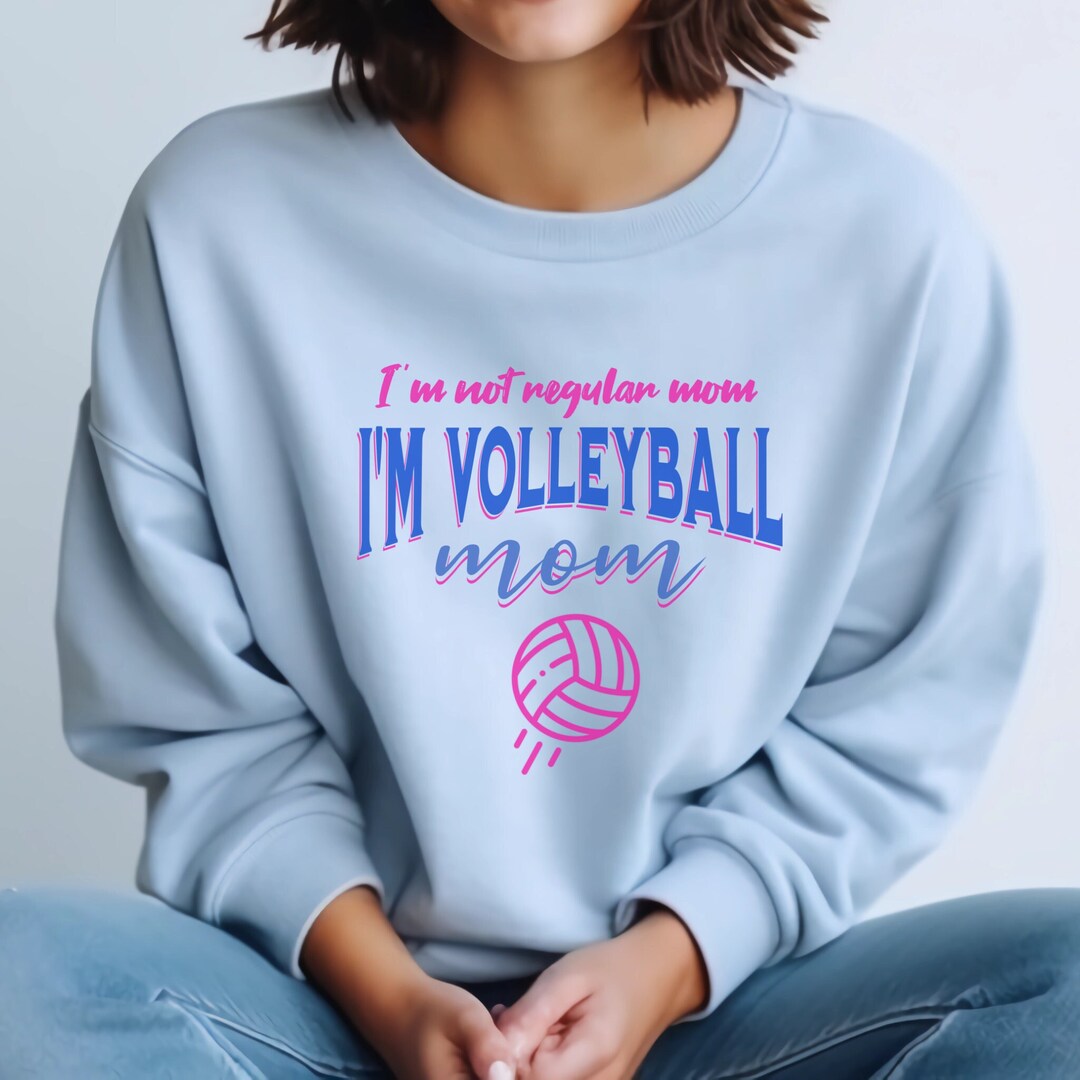 Volleyball Mom Sweatshirt, Volleyball Mom Shirt, Mama Gift, Mom Gift ...