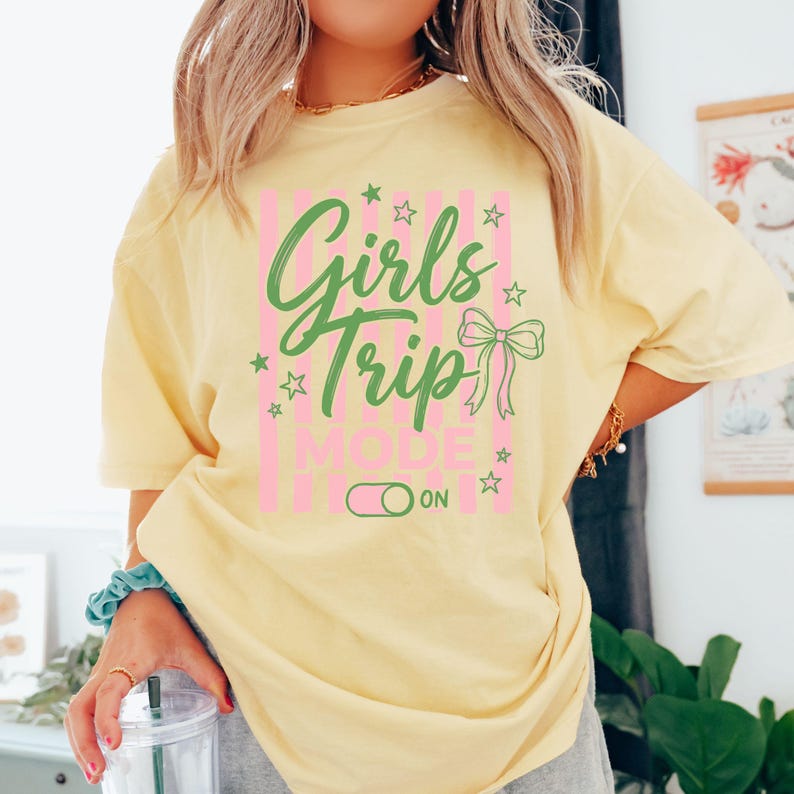 Girls Trip Shirt Comfort Colors®, Matching Vacation Women Shirts, Beach ...