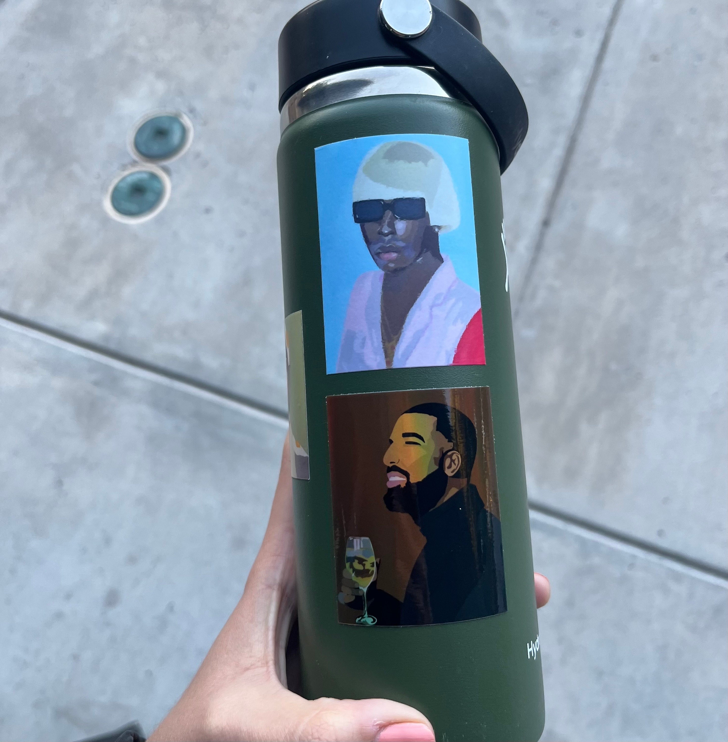 Holographic Champagne Papi Sticker - Etsy