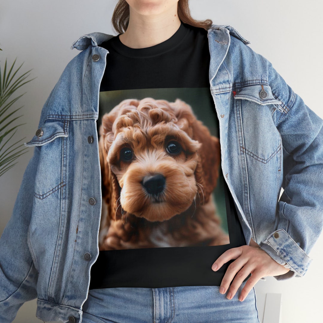 Cute Cockapoo Puppy T Shirt - Cute Baby Animal T Shirt - Etsy