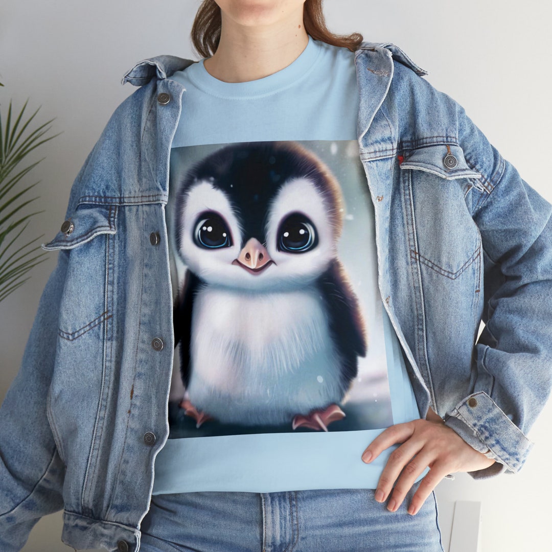 Cute Baby Penguin T Shirt - Cute Baby Animal T Shirt - Etsy
