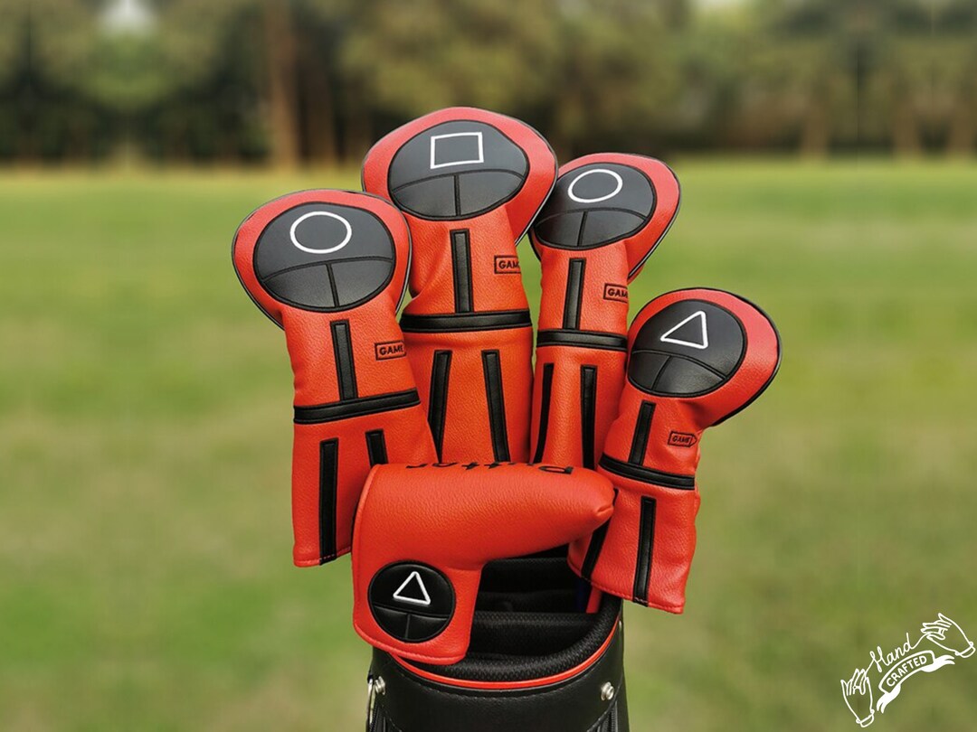 Squid Game Golf Headcovers- Driver Headcover, Fairway Wood, Hybrid ...