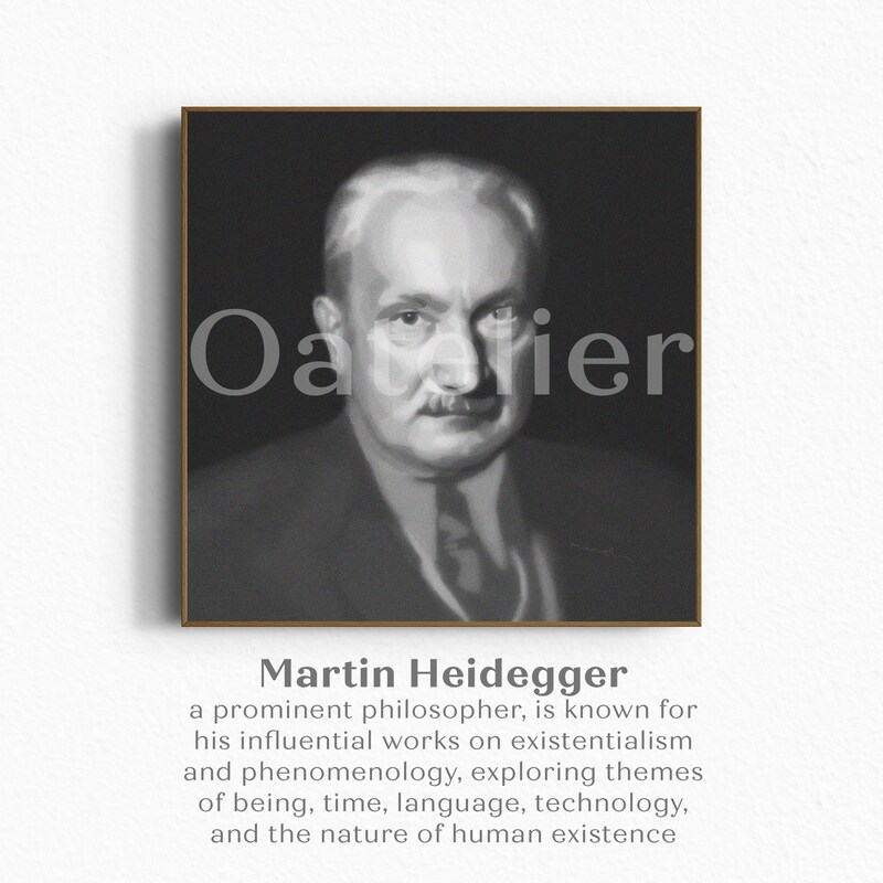 Martin Heidegger - Etsy