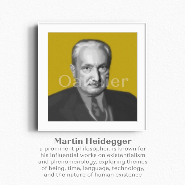 Martin Heidegger - Etsy