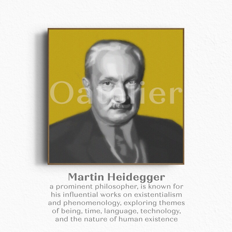 Martin Heidegger - Etsy
