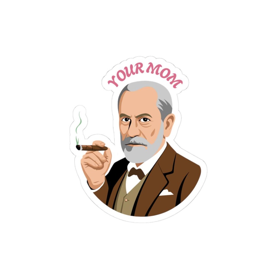 Freud Your Mom Meme ,kiss-cut Stickers - Etsy