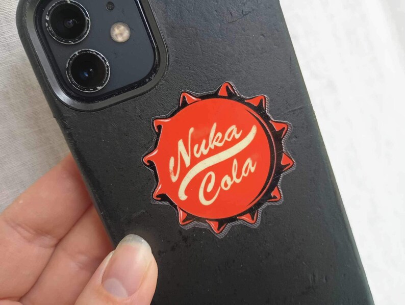 Fallout Inspired Nuka Cola Bottle Cap Sticker -top Seller - Etsy
