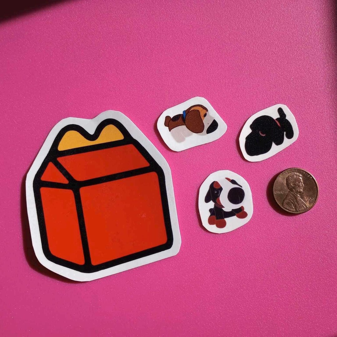 Mini Fast Food Sticker Bundle - Etsy