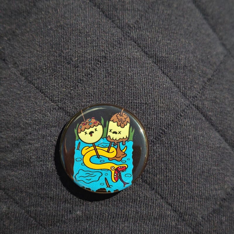 Bubbline Pin - Etsy