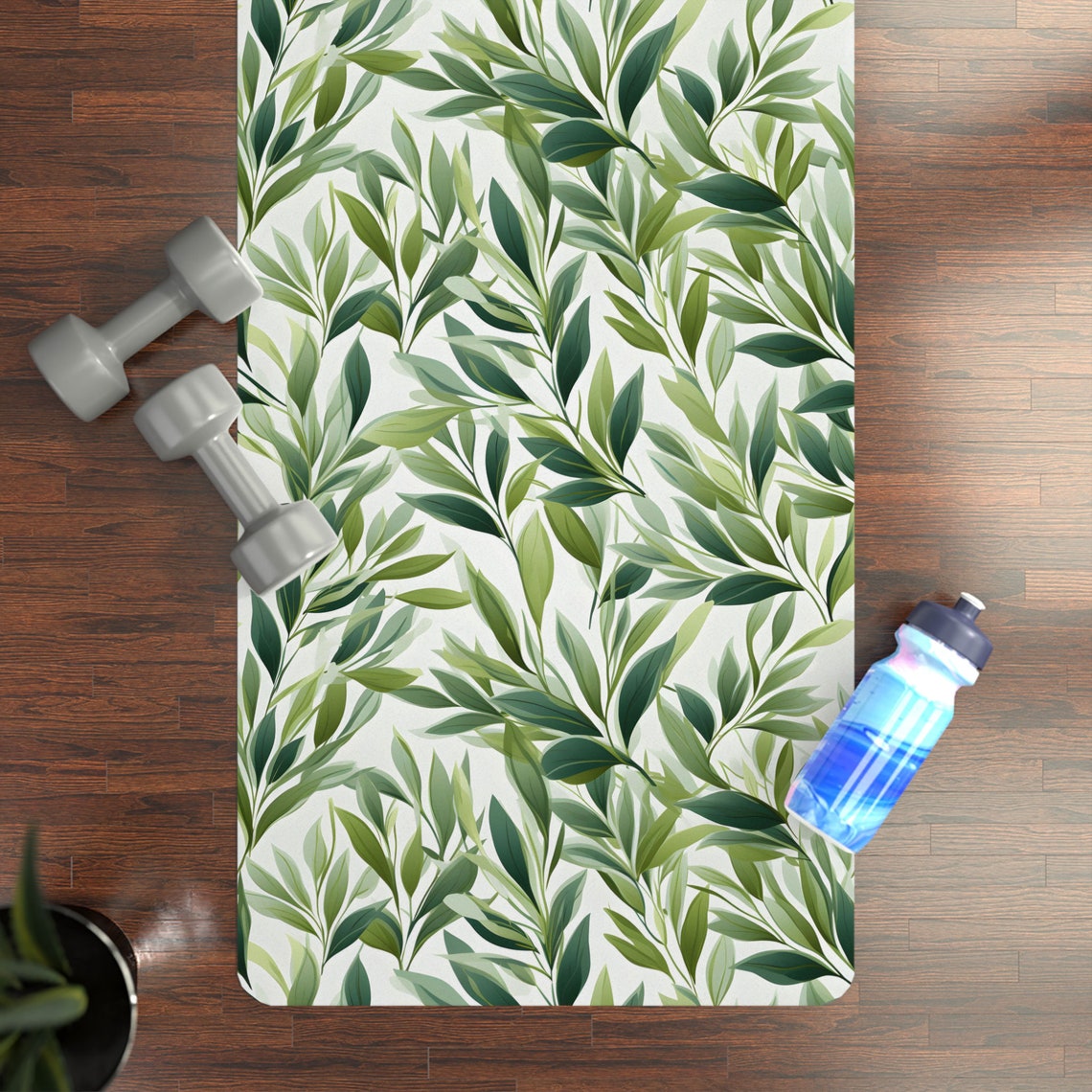 Green Leaves 20+ Digital Paper Bundle, Leaves Seamless Pattern, Green ...