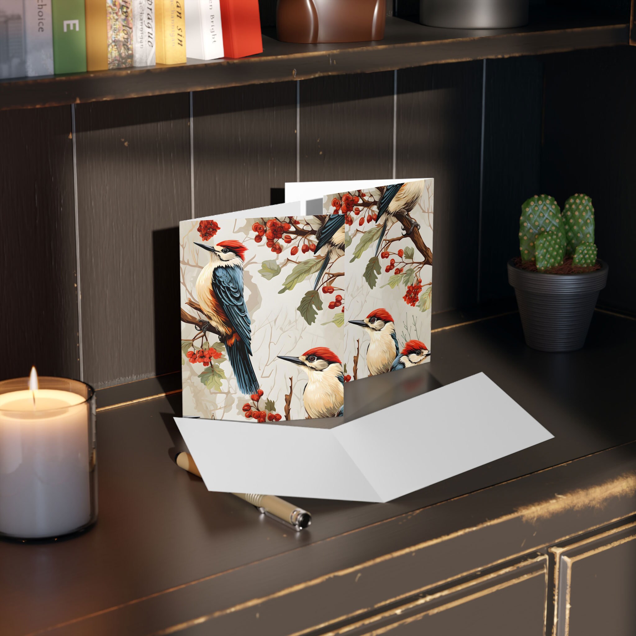 North American Birds 20 Digital Paper Bundle, Birds Seamless Pattern ...