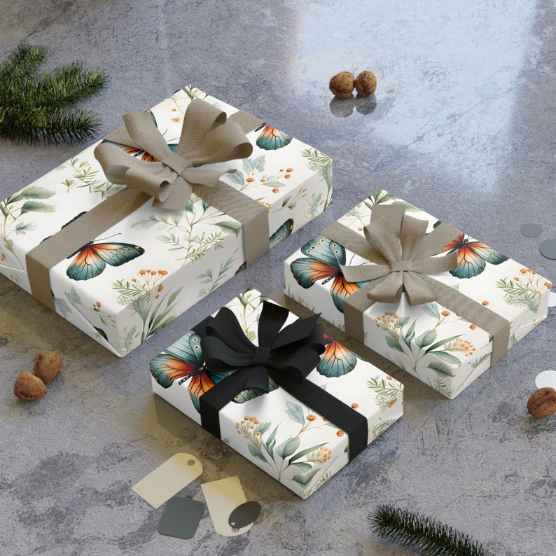 Butterflies Watercolor 20+ Digital Paper Bundle, Butterfly Seamless ...