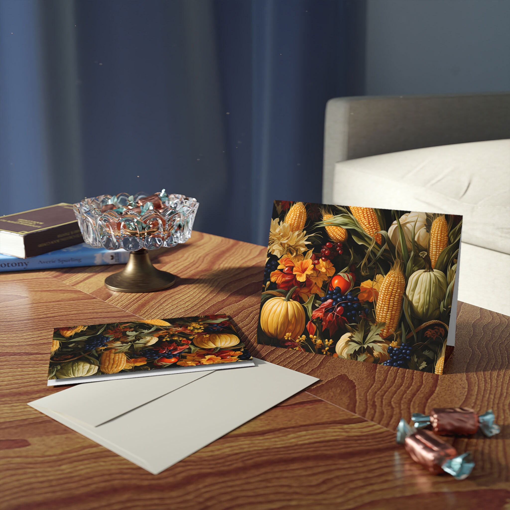 Autumn Harvest 20+ Digital Paper Bundle, Harvest Seamless Pattern, Corn ...