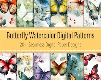 Monarch Butterflies 20+ Digital Paper Bundle, Monarch Butterfly ...
