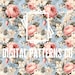 Shabby Chic Flowers 20+ Digital Paper Bundle, Flowers Seamless Pattern ...