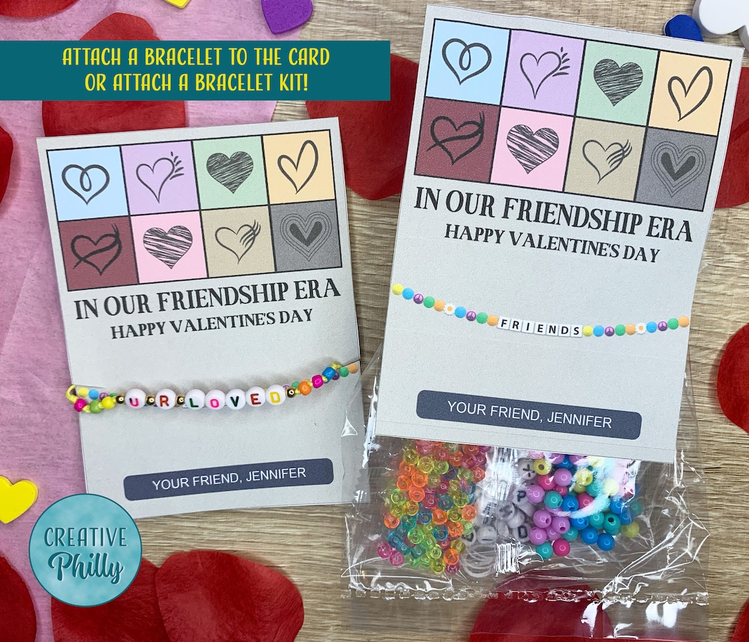 In Our Friendship Era Personalized Valentine Eras Party Favor Printable ...