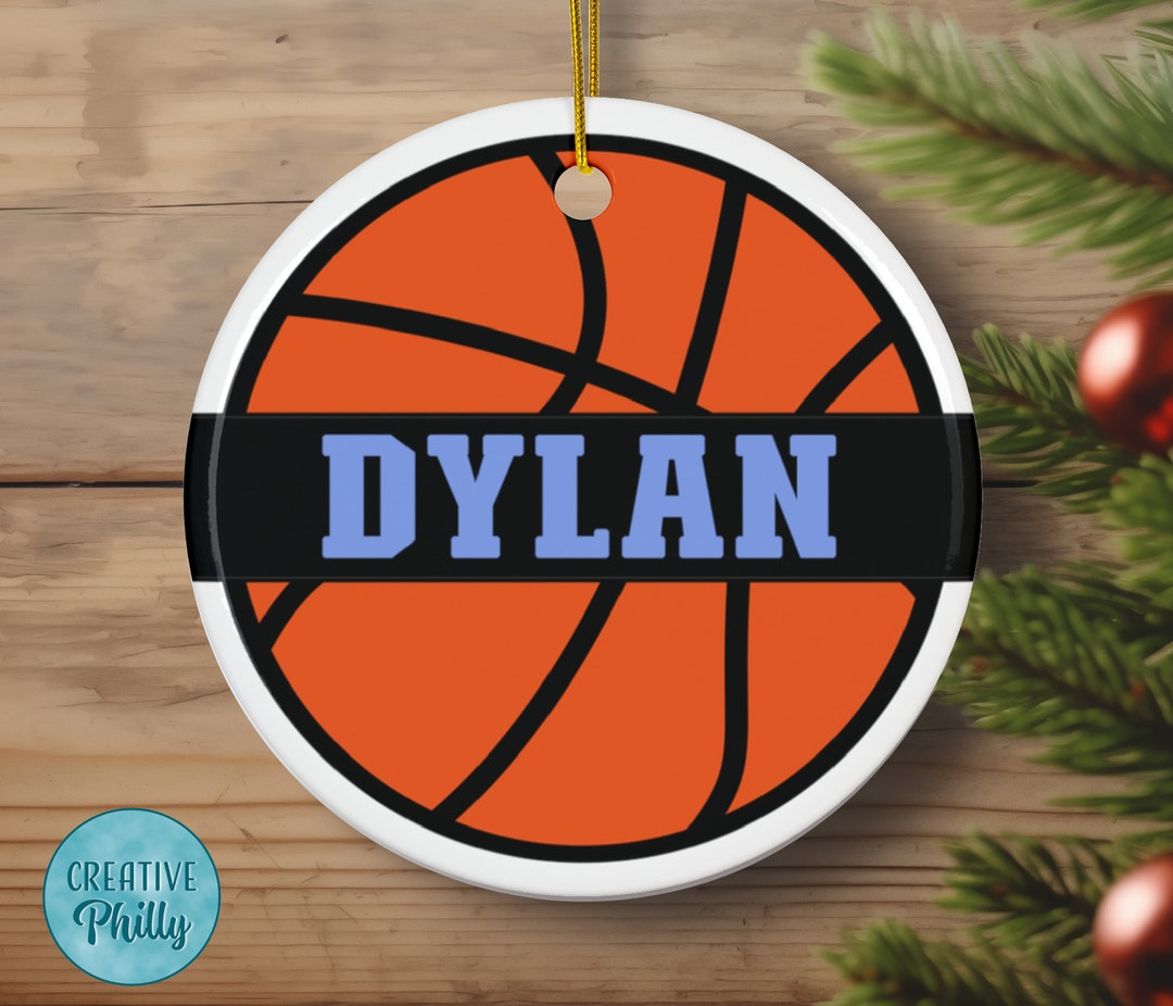 Custom Basketball Ornament Personalized Basketball Ornament Custom ...