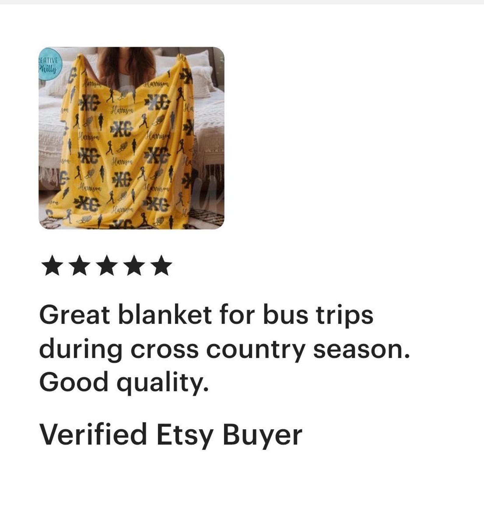 Girls Personalized Cross Country Blanket Personalized Blanket Sports ...